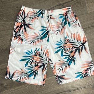 SHEIN | Shirts | Shein Mens Tropical Hawaiian Floral Print Summer ...
